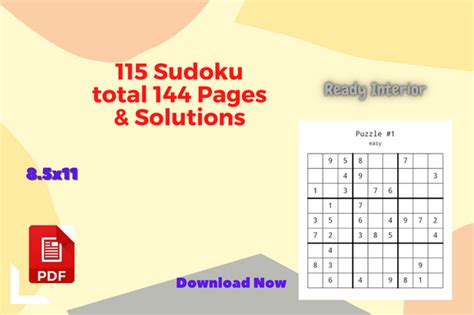 Sudoku Puzzle Practice Graphic By Rise · Creative Fabrica