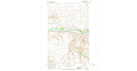 1964 Map Of Havre Se Hill County Mt — High Res Pastmaps