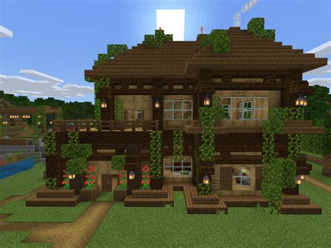 How To Build A Simple House In Minecraft Creative Mode At Angelica