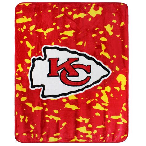Kansas City Chiefs 50 X 60 Teen Adult Unify Throw Blanket