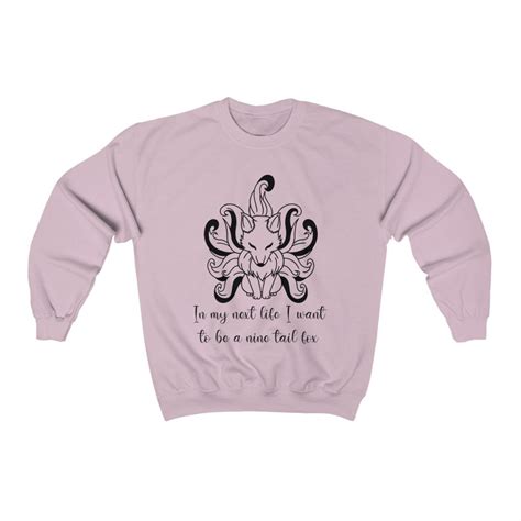 Eternal Love Nine Tail Fox Sweatshirt Pillow Book Sweatshirt Cdrama