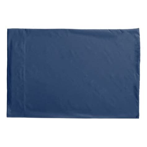 Navy Blue Monogrammed Pillow Case Zazzle