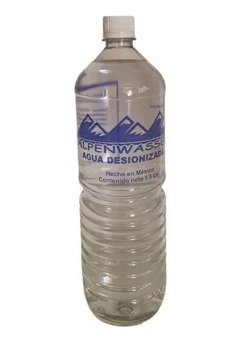 Agua Desionizada 15 Lts Para Planchas Oxigeno Y Cpap Mercadolibre
