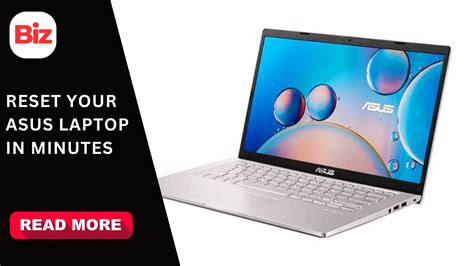 How To Reset An Asus Laptop Easy Restart And Reset Steps