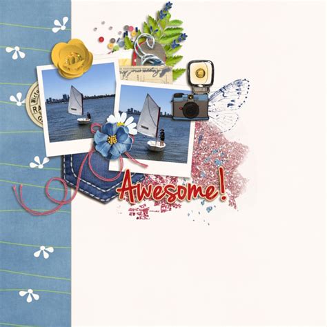 Awesome Forever In Blue Jeans By Lou Smith Digital Scrapbooking
