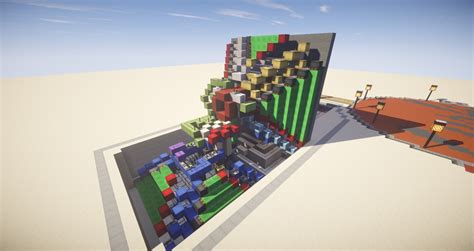 Redstone Concept Puzzle Door Minecraft Map