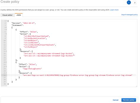 Step 1 Configure Aws Services Amazon Kinesis Agent For Microsoft Windows