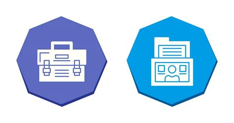 Briefcase And Folder Icon Vector Art At Vecteezy Briefcase And Folder Icon Vector Art At Vecteezy