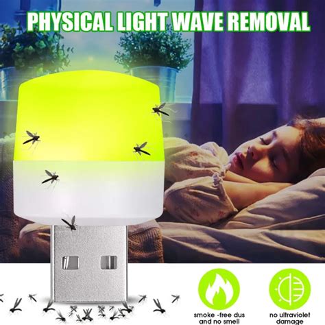 15pcs Mosquitoes Repeller Led Night Light Bugs Killers Outdoor Indoor