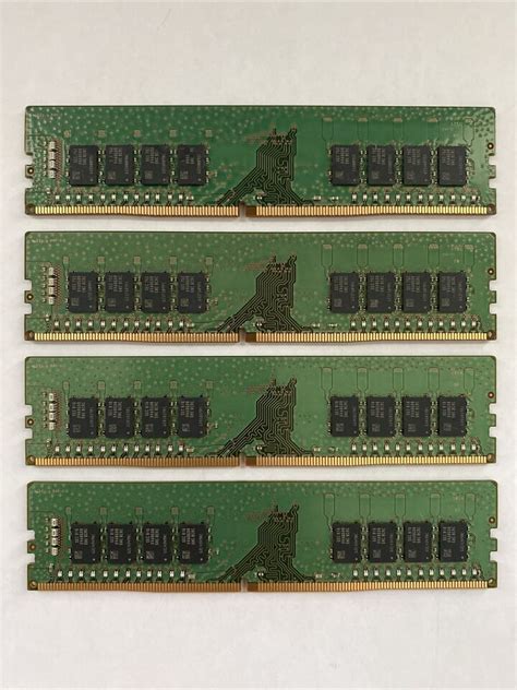 64GB SAMSUNG (4x16GB) PC4-2400T-UB1-11 DDR4 DESKTOP MEMORY M378A2K43CB1 ...