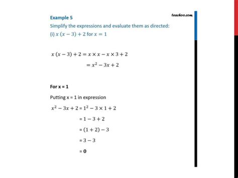Algebraic Expressions And Identities Pptx Physics Science