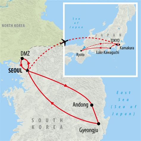 South Korea And Japan Discovery On The Go Tours 14 Days From Seoul To