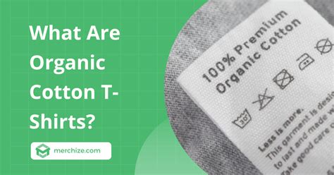 What Are Organic Cotton T Shirts