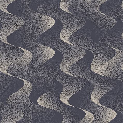 Premium Vector Oblique Stippled Wavy Structure Seamless Pattern