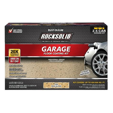 Rust Oleum Rock Solid Garage Floor Kit