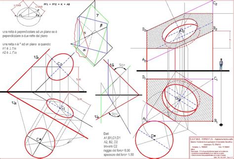 Images About Descriptive Geometry On Pinterest Computers Cross Section And Composition