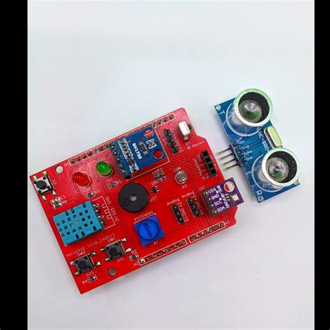 Jual Arduino Shield In Sensor DHT LDR Potensio DLL For Ardulora Arduino UNO TanpaSenTambhn