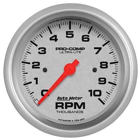 Autometer Ultra Lite In Dash Electric Tachometer
