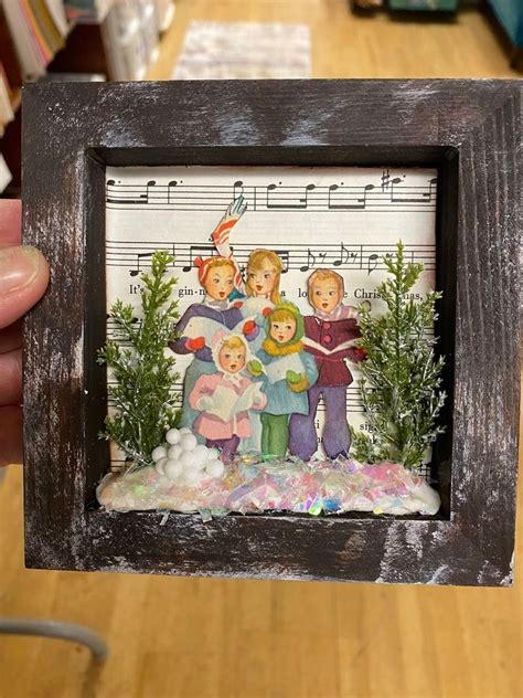 Vintage Holiday Shadow Box Workshop At Cass 15 Suggested Donation