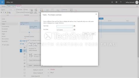 Sharepoint Everyday Tasks And The Timeline Youtube