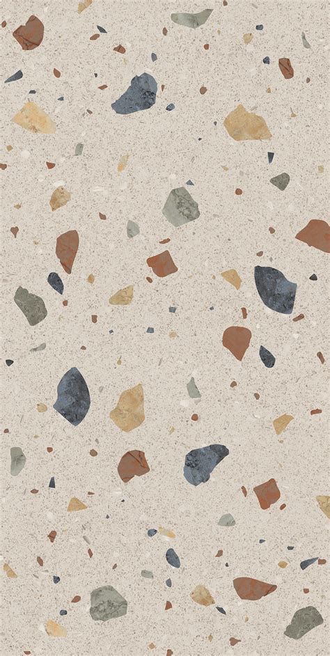 Terazzo Bej Dekor 60×120 Mat 9mm Etili Seramik