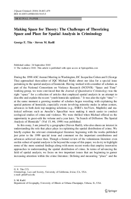 Pdf Making Space For Theory The Challenges Of Theorizing Space And