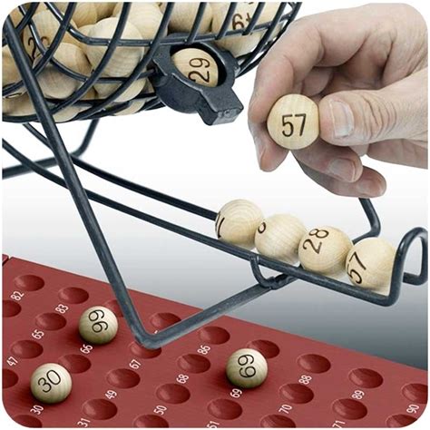Juego Bingo Con Bombo Deluxe Productos Para Mayores Bienestar Senior