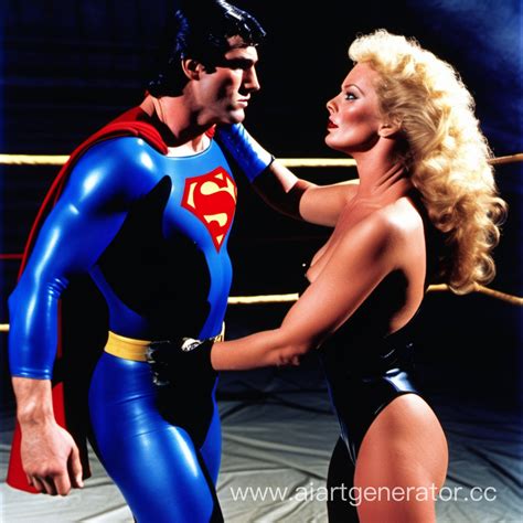 Superman Vs Sybil Danning By Sablebomb On Deviantart