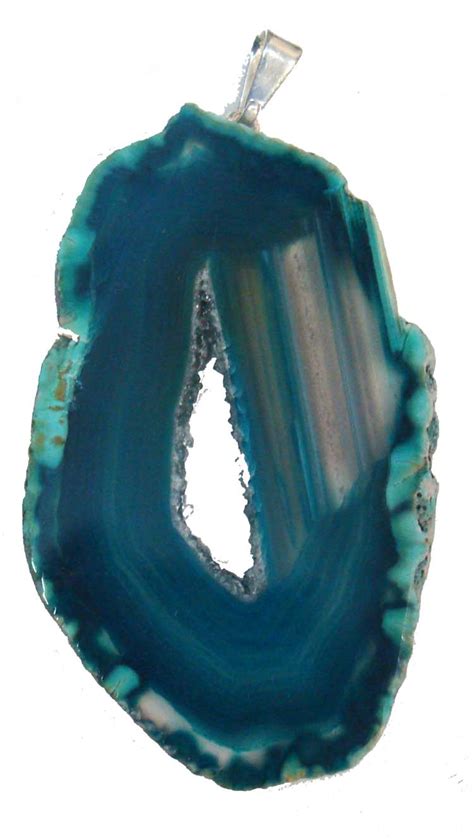 Dyed Agate Slice Pendants Driftstone Pueblo Wholesale