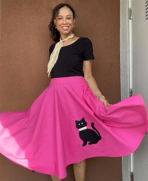 Poodle Skirt For A Sock Hop Costume Mccalls M6101