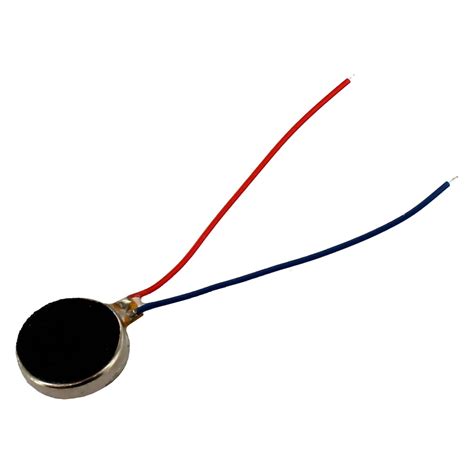 Micro Vibration Button Motor With Adhesive 3v 10mm X 35mm Xump