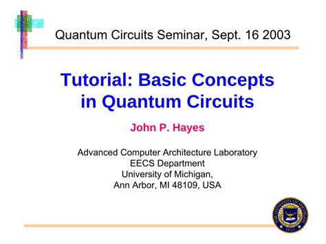 Pdf Quantum Logic Circuits Dokumen Tips