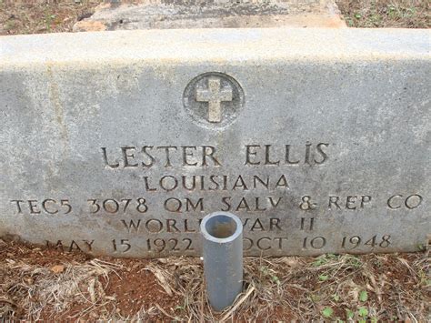 Lester Ellis 1922 1948 Mémorial Find A Grave