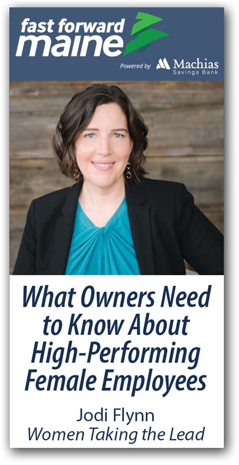 What Owners Need To Know About High Performing Female Employees Jodi