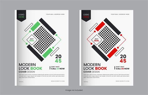 Print Creative Corporate Report Brochure Assignment Magazine Cover Set Design 13050958 Vector