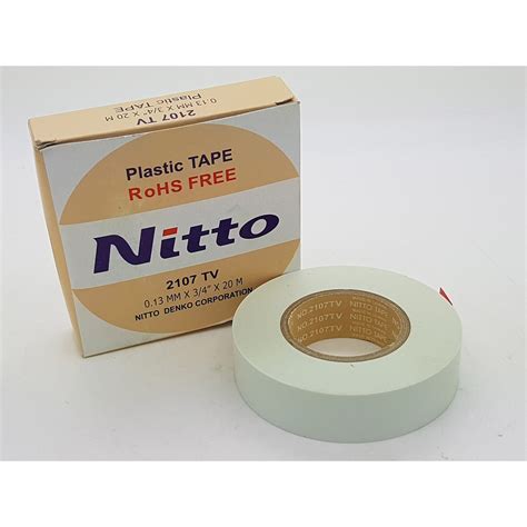 Jual Putih Isolasi Solatif Solatip Lakban Nitto 3 4 X 20m Shopee Indonesia