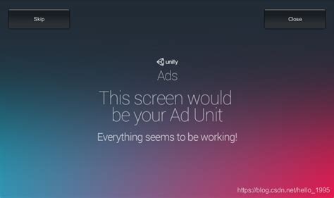 如何接入unity ads？ unity 原生广告ads接入 csdn博客