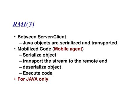 Ppt Comparison Of Web Services Rmi Corba Dcom Powerpoint