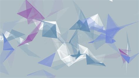 White Abstract Technology And Engineering Motion Background With Plexus Elements Seamless Loop