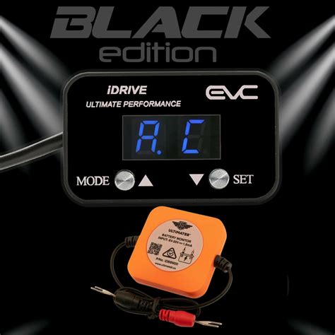 Evc Idrive Throttle Controller Battery Monitor Black For Land Rover