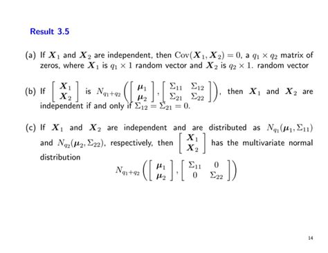 Multivariate Normal Distributionpdf