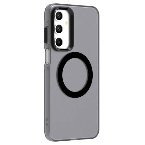 For Samsung Galaxy A16 5g Candy Magsafe Pc Hybrid Tpu Phone Case Black