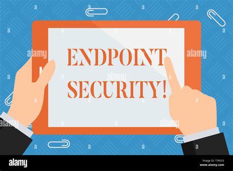 Conceptual Hand Writing Showing Endpoint Security Concept Meaning The