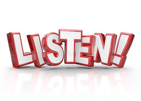 Listen Carefully Stock Illustrations 277 Listen Carefully Stock