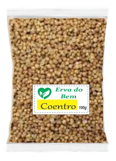 Coentro Semente 100 Natural 100g Erva Do Bem Sementes Magazine Luiza