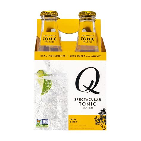 Q Mixers Tonic Water Premium Cocktail Mixer Made With Real