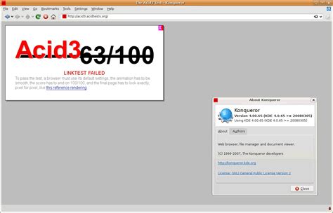 Acid3 Test Released I Took Some Screen Captures Lots Of Fail Html Css Javascript