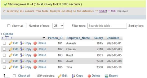 Mysql Ddl How Ddl Commands Work In Mysql Examples