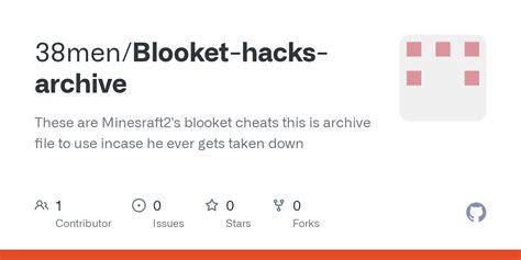 Github 38men Blooket Hacks Archive These Are Minesraft2s Blooket Cheats This Is Archive File