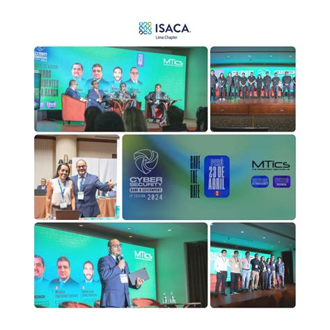 Isaca Lima Chapter 146 En Linkedin 🌐 Isaca Lima Chapter Tuvo El Honor De Participar En El 12